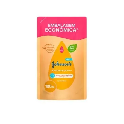 Shampoo Para Bebê Refil JOHNSON'S® Baby De Glicerina, 180mL | Farmácias ...