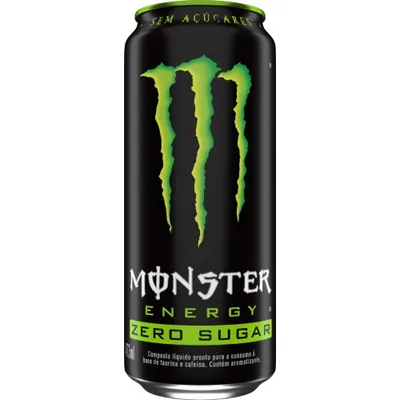 Energético Monster Energy Zero Açúcar 473ml