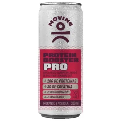 Suplemento Moving Protein Booster Pro Morango e Acerola 310ml ...