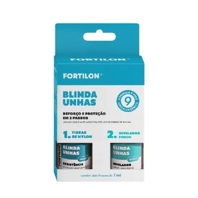 Kit Blinda Unhas Reforço E Proteção Fortilon
