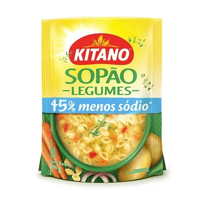 Sopão Legumes Kitano Sachê 196g