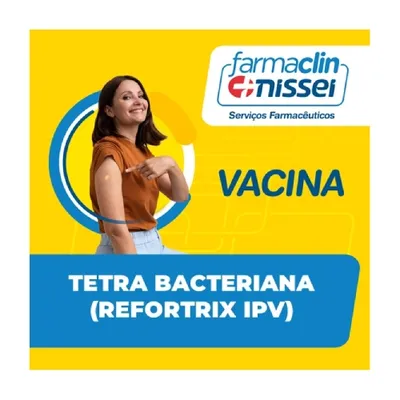 Vacina Tetra Bacteriana (Refortrix IPV) | Farmácias Nissei