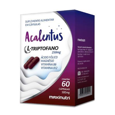 Acalentus 500mg 60 Comprimidos Maxinutri | Farmácias Nissei