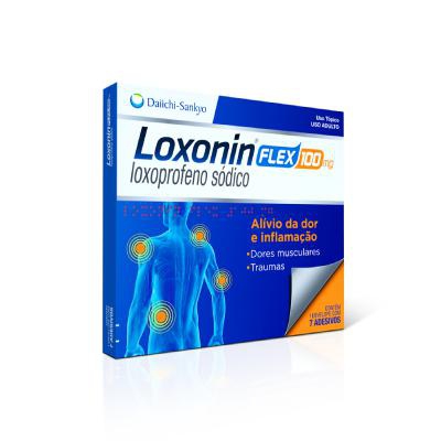 Loxonin Flex 100mg 7 Adesivos | Farmácias Nissei