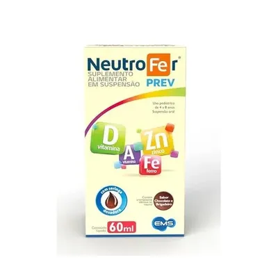 Suplemento Neutrofer Prev 60ml Frasco | Farmácias Nissei