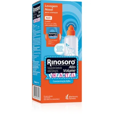 Rinosoro Alto Volume Inf 15 Sachês | Farmácias Nissei