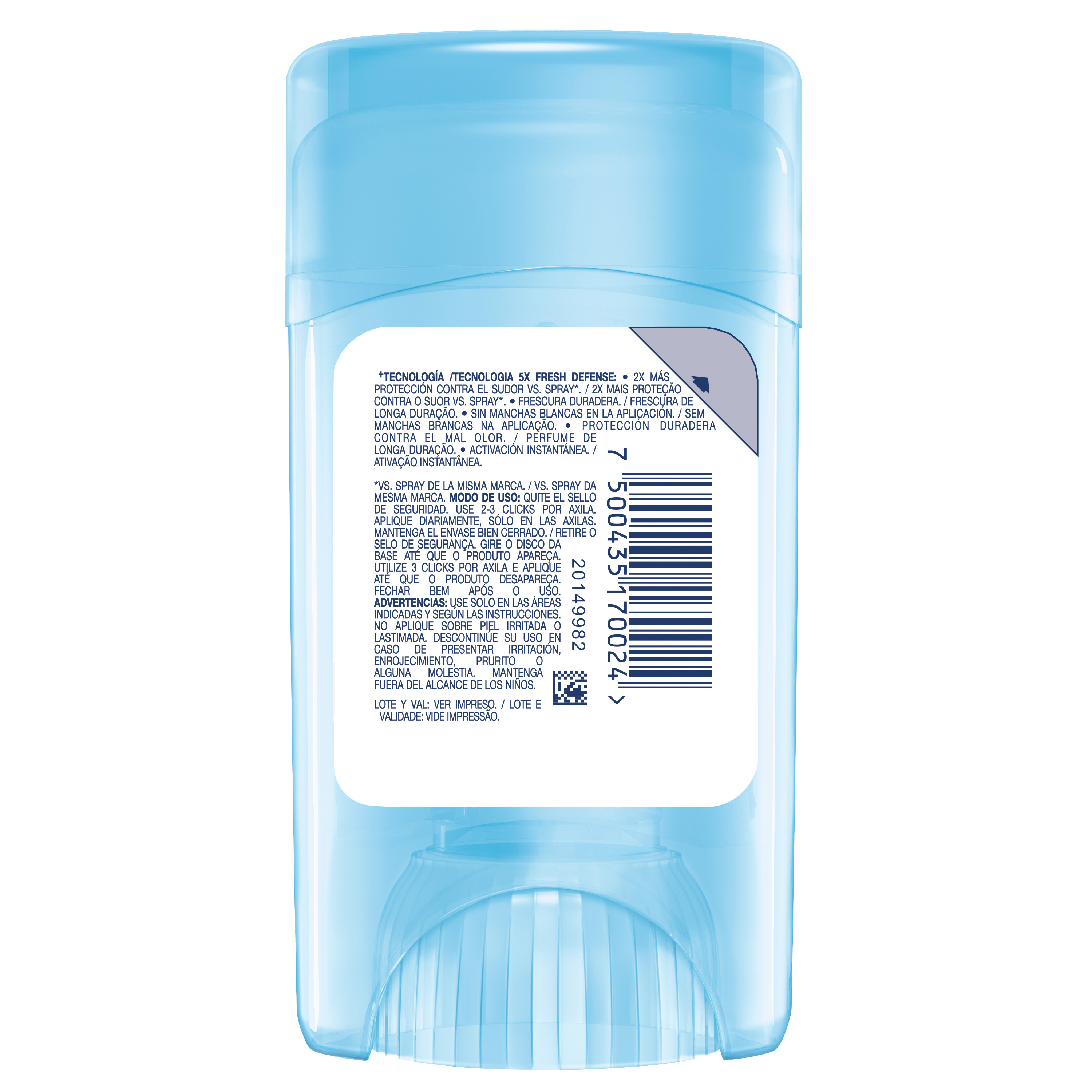 Desodorante Secret em Gel Berry 45g | Farmácias Nissei