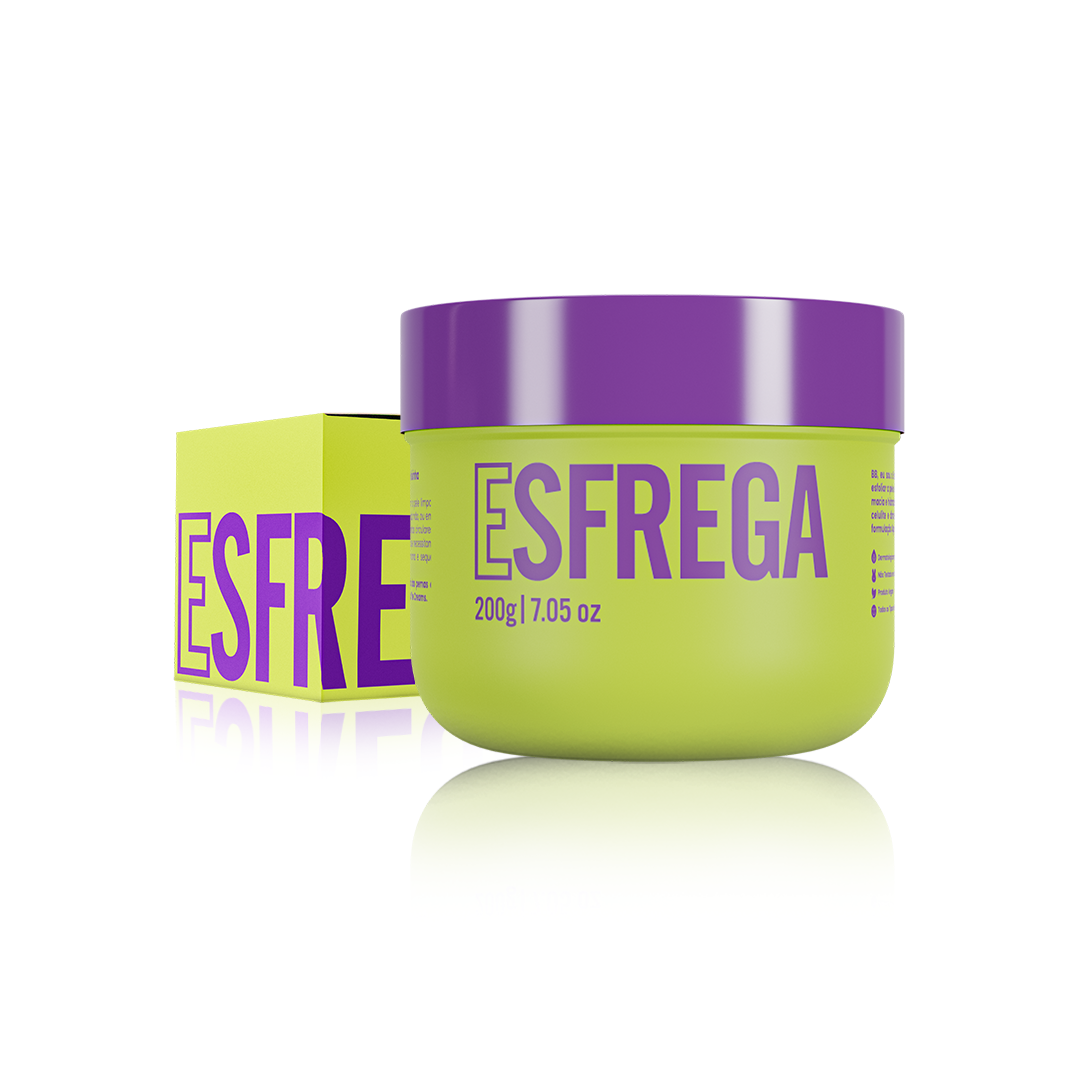 Esfoliante Facial e Corporal Esfrega BB Cream 200g