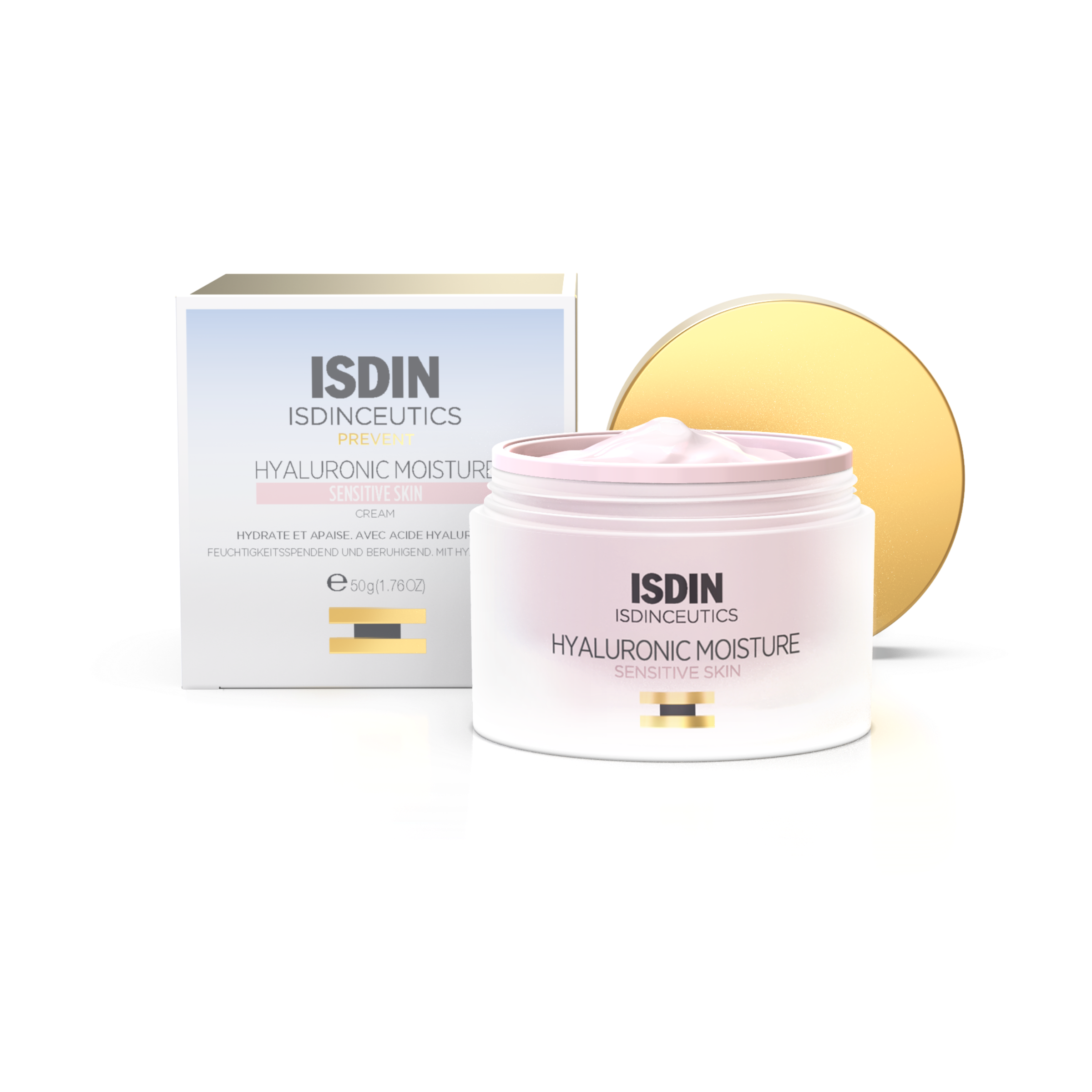 Creme Hidratante Facial Pele Sensível Isdin Isdinceutics Hyaluronic ...