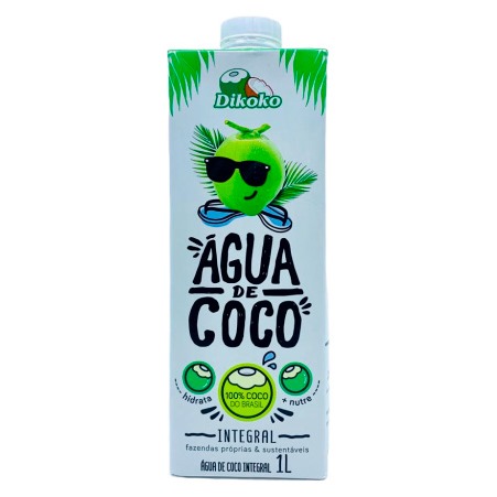 Água De Coco Integral Dikoko 1 Litro