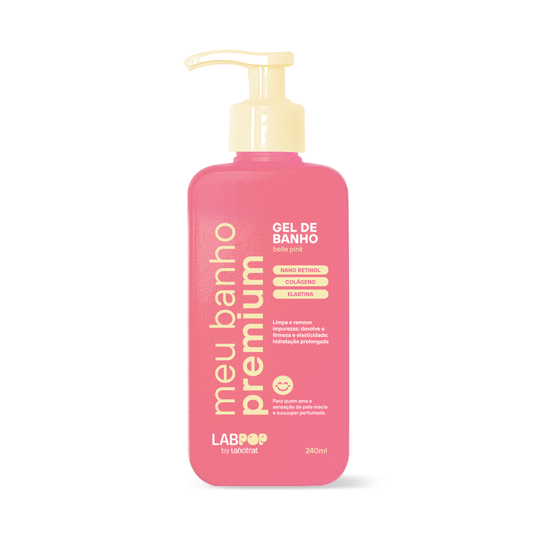 Gel de Banho Belle Pink Labpop by Labotrat 240ml | Farmácias Nissei