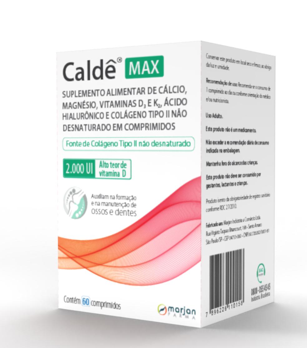 Caldê Max Marjan 60 Comprimidos | Farmácias Nissei