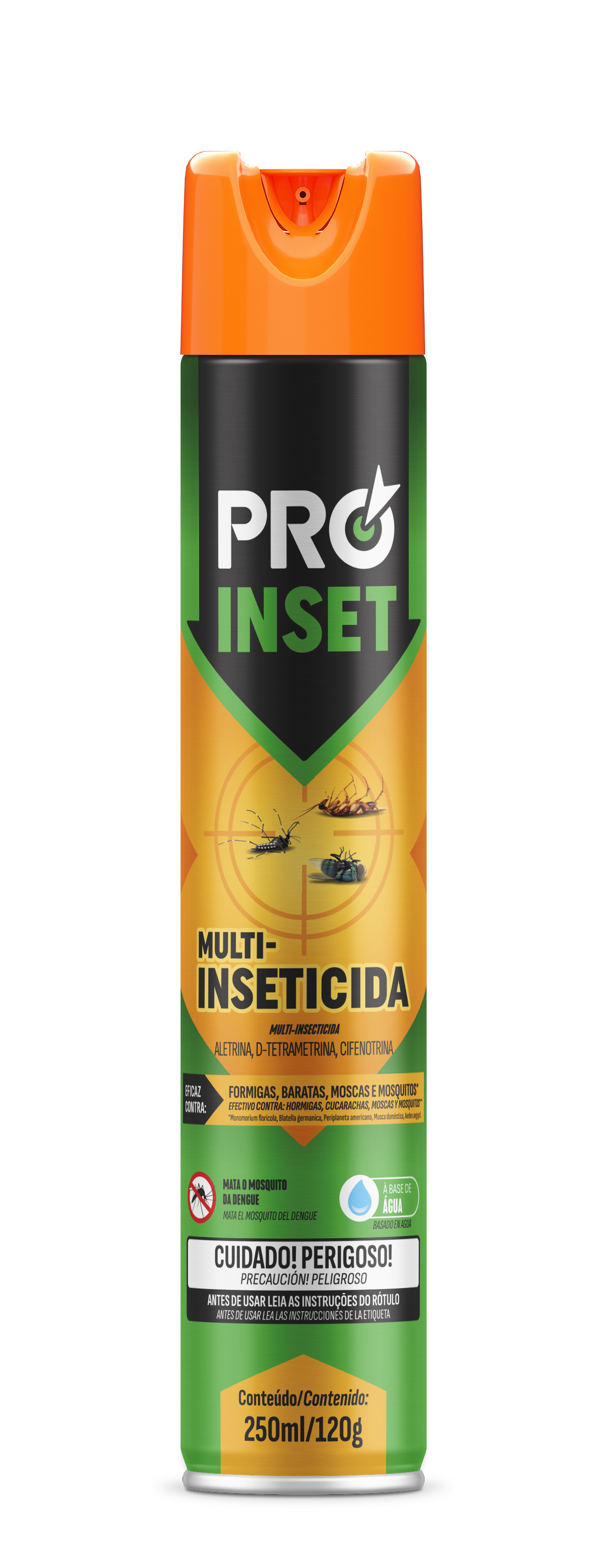 Multi-Inseticida Proinset Aerossol 250ml | Farmácias Nissei