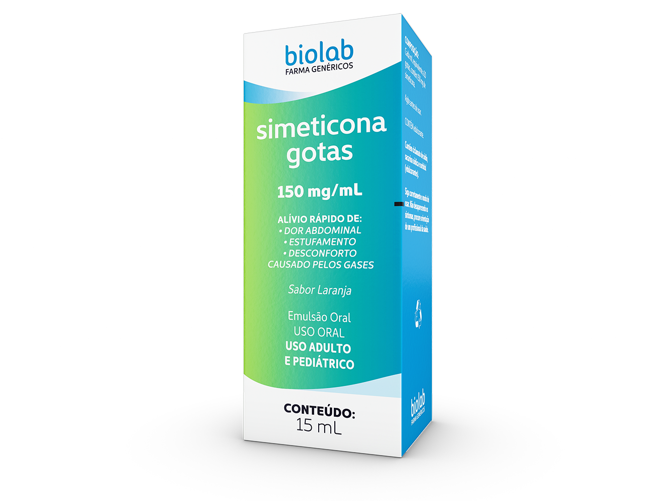 Simeticona 150mg Gotas Biolab 15ml