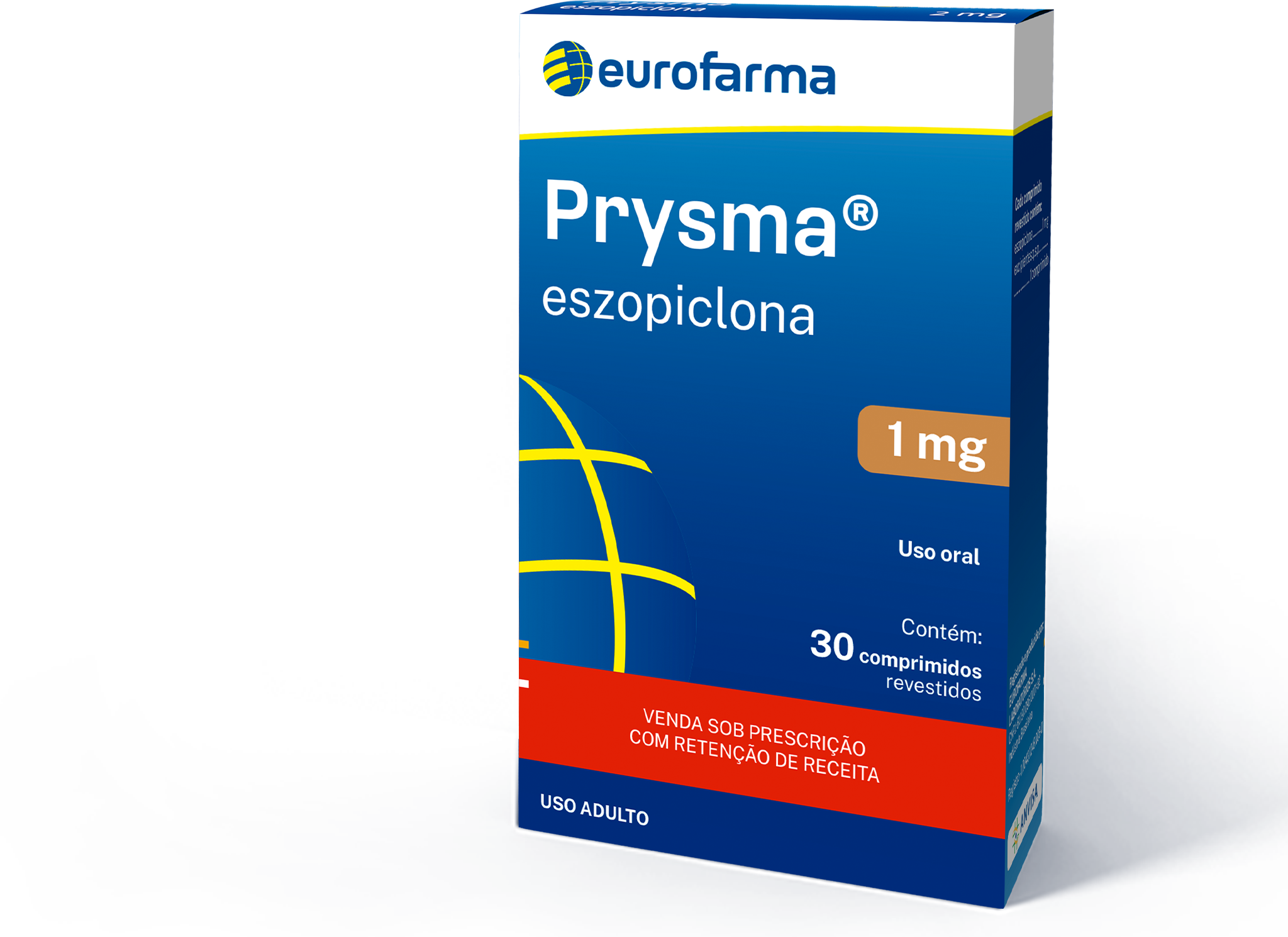 Prysma 1mg 30 Comprimidos (B1) | Farmácias Nissei