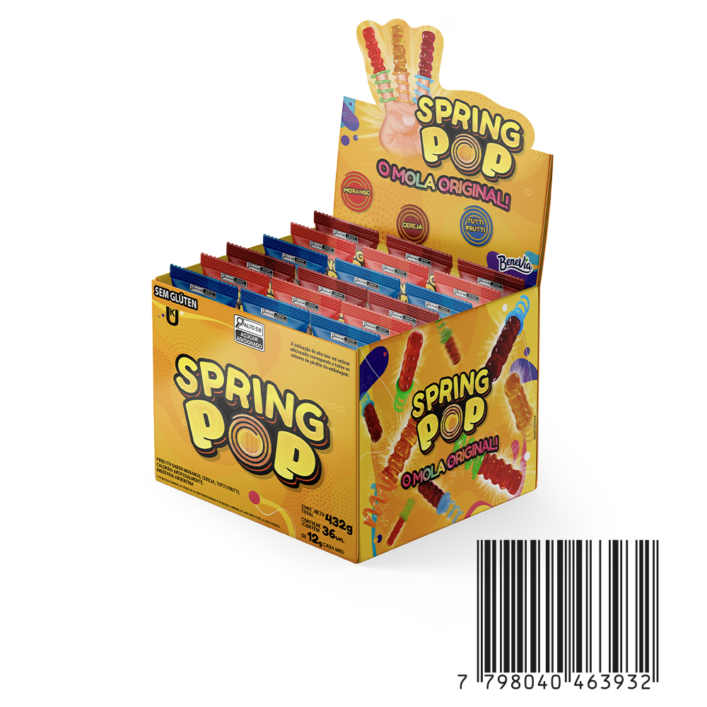 PIRULITO SPRING POP TRADICIONAL 12G | Farmácias Nissei